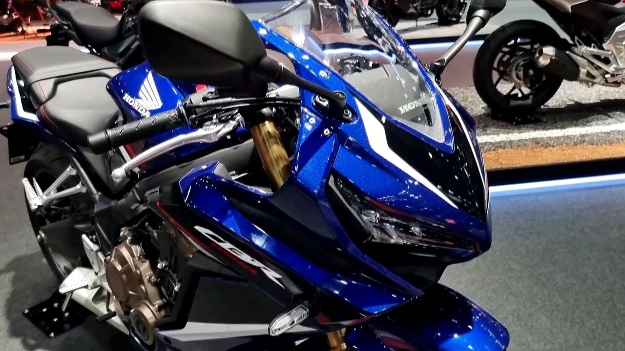 New 2022 Honda CBR650R | PEARL SPENCER BLUE Walkaround - YouTube