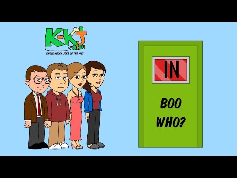 Knock-Knock Joke Of The Day - Boo Who? - YouTube