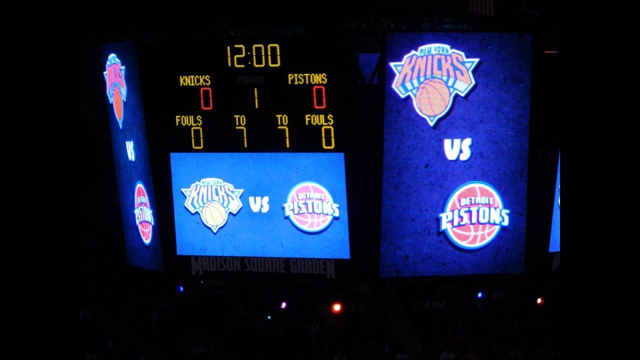 New York Knicks Starting Lineup on 03/24/2012 - YouTube