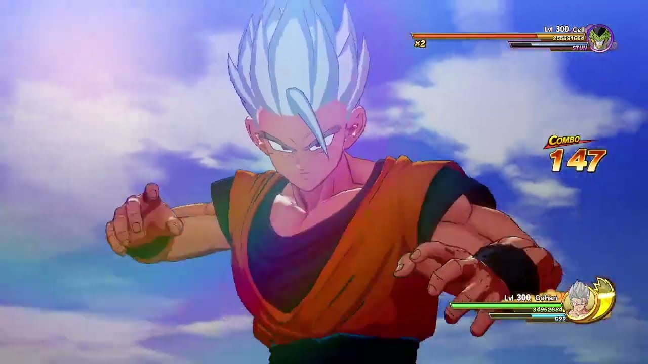 Gohan Ultra Instinct VS Perfect Max Cell - YouTube