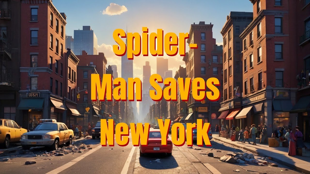 Spider Man Saves New York #SpiderMan #superheroes #NewYork #action # ...