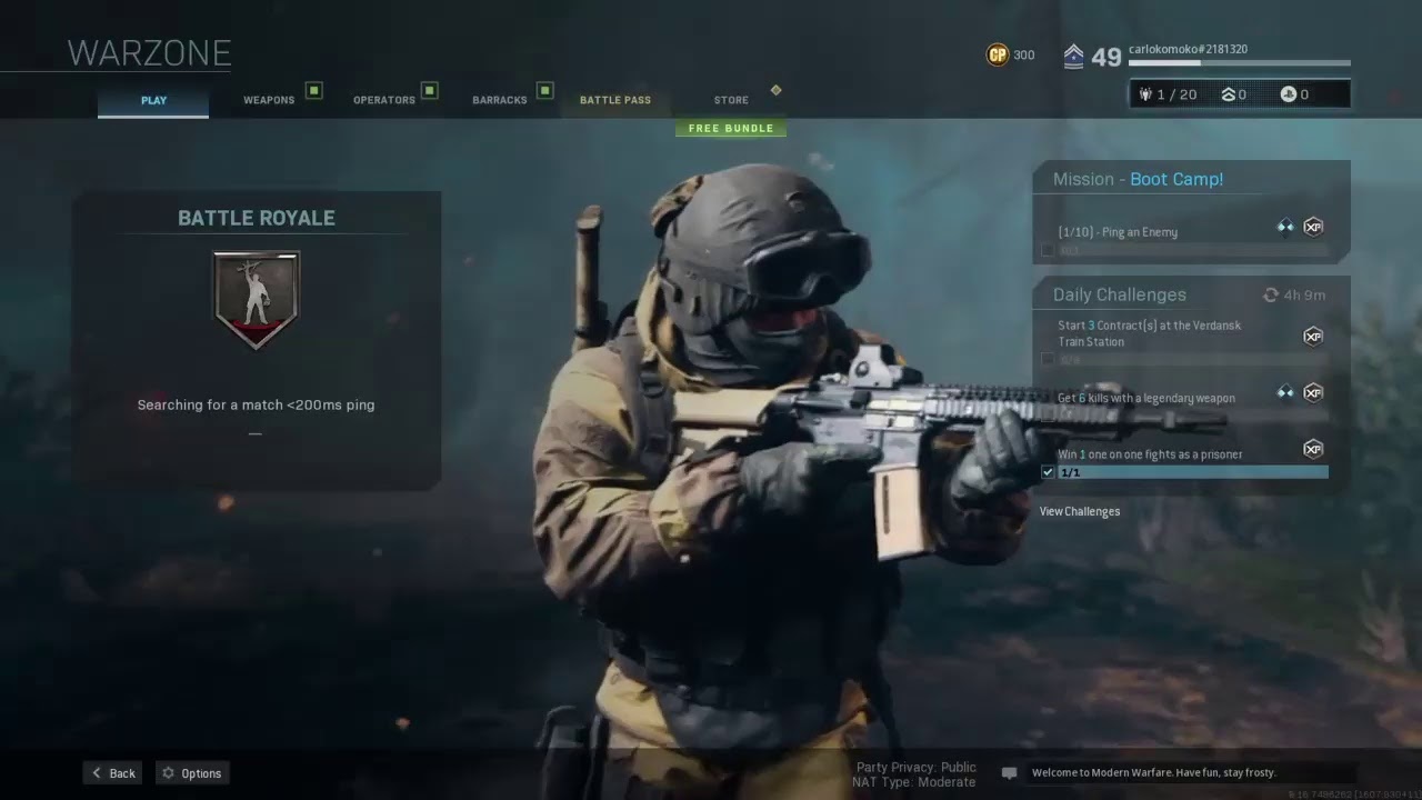 Battle Royal - WARZONE [random squad] - YouTube