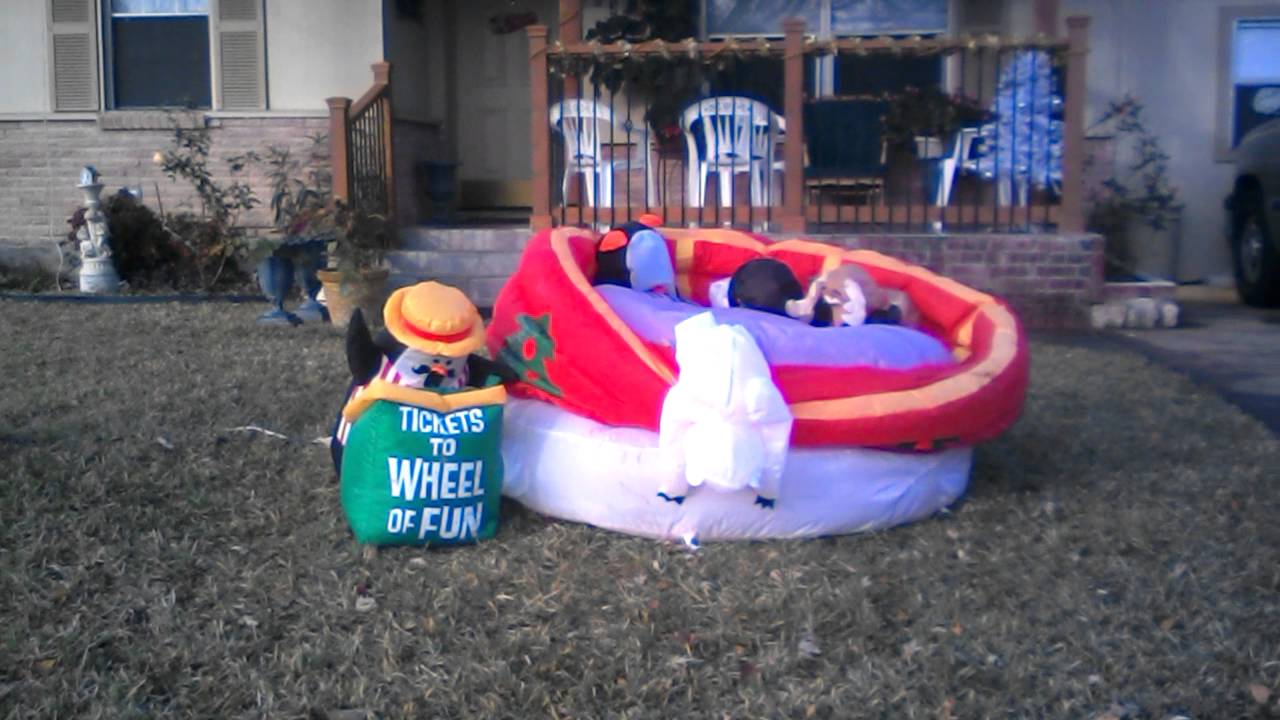 2014 wheel of fun inflatable review - YouTube