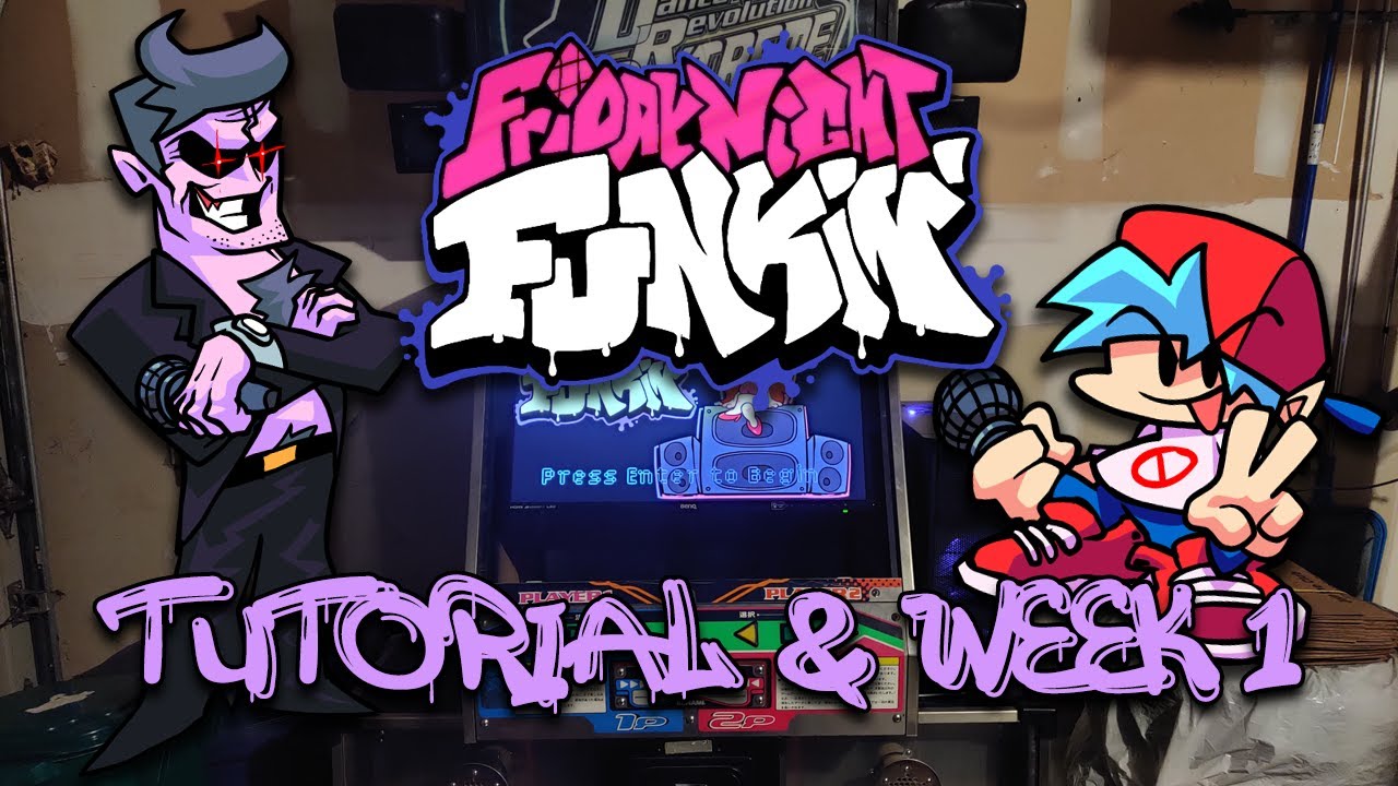 [Friday Night Funkin'] Friday Night Funkin' Played on a Real DDR Arcade ...