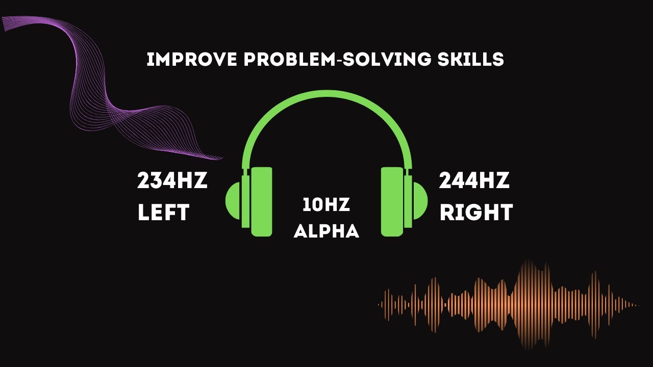 10Hz Alpha Binaural Beats With 234Hz - Enhance creativity and improve problem solving skills ...