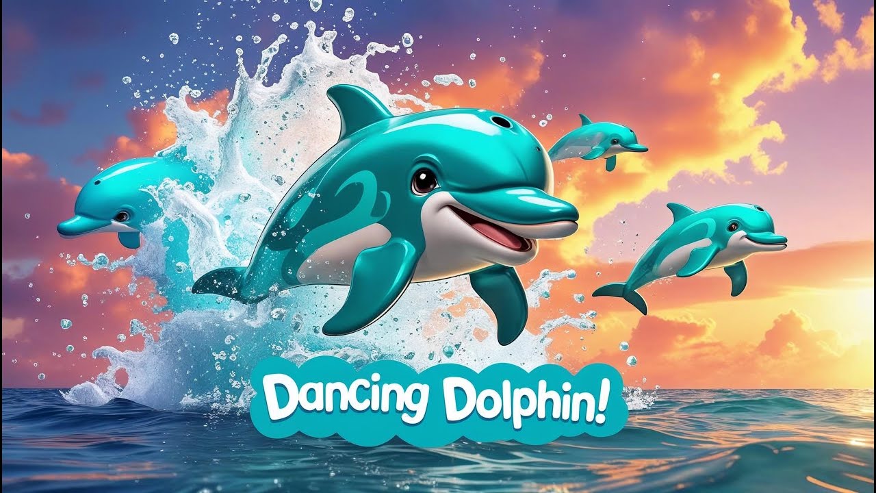 🎵 Dancing Dolphin | Sing & Soothe: Animal Songs for Toddlers! - YouTube