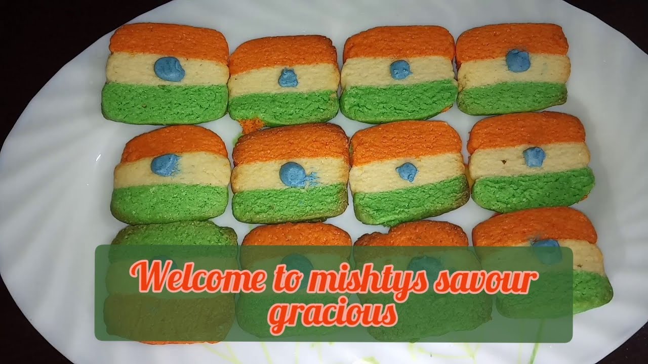 Indian Tri color Flag Cookies I Indian Tri-Colour Flag Cookies - YouTube