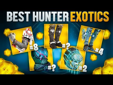 The 10 BEST Hunter Exotics In Destiny 2 - YouTube