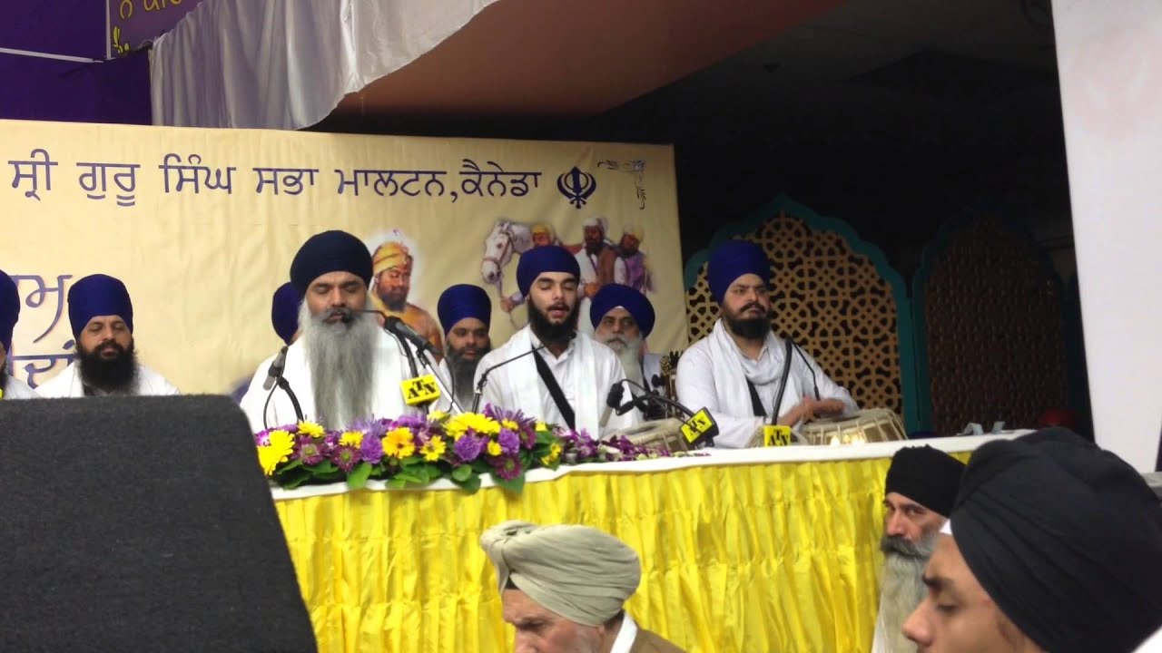 nihang singh jaikara at 40 days malton simran - YouTube