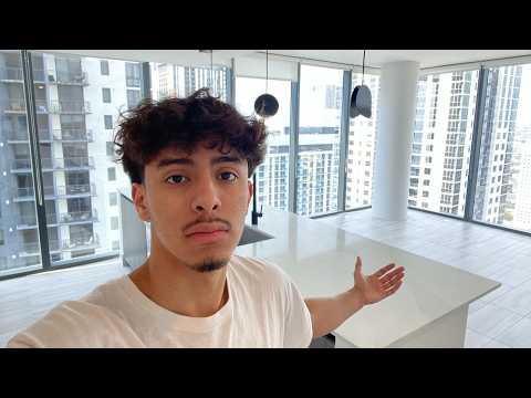 I Moved into My Dream Miami Highrise Apartment At 19