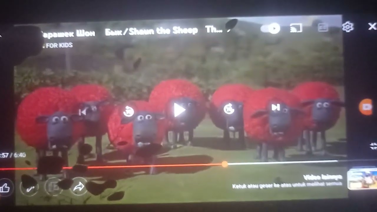Shaun The Sheep The Bull Red - YouTube