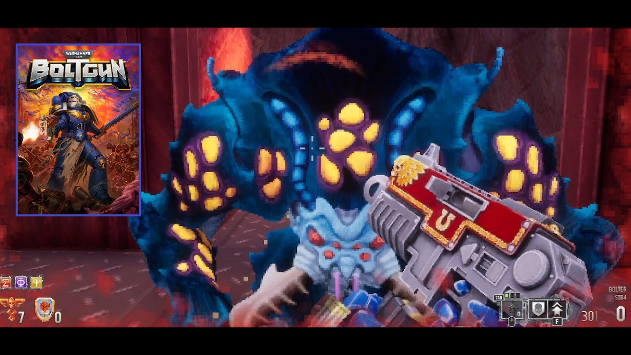 Warhammer Boltgun Gameplay #9 ich treffe einen Ambull - YouTube