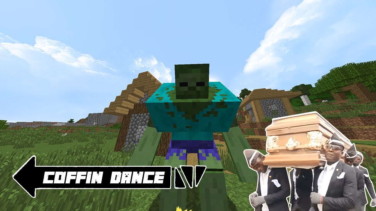 MINECRAFT COFFIN l FUNERAL DANCE MEME - COMPILATION [#1] - YouTube