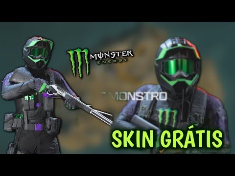 SKIN GRÁTIS MONSTER AGORA MESMO ! ( Só Resgatar ) 🟢🤩 - YouTube