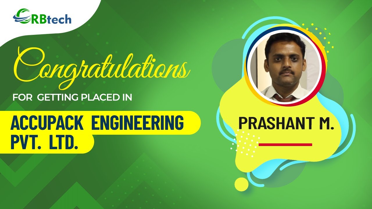 Prashant M - CRB Tech help me to improve my Communication Skills as well as Technical Skills ...