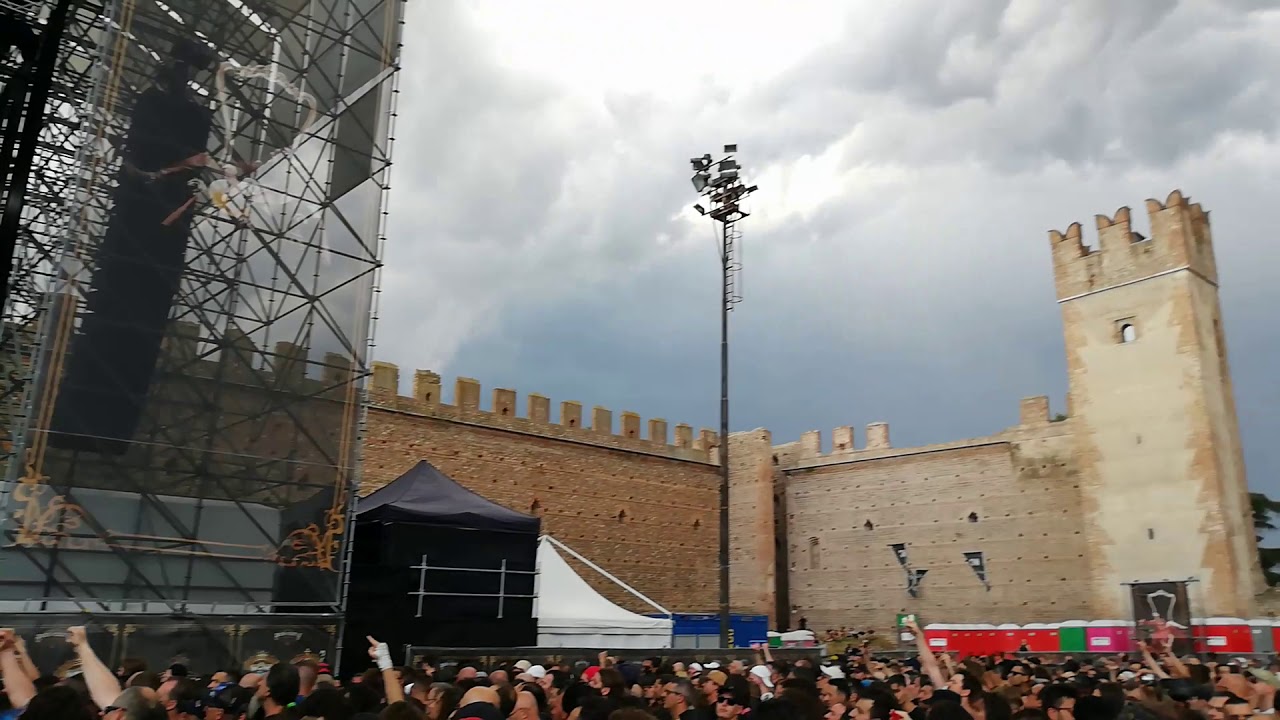 OVERKILL ROCK THE CASTLE 2019 iTALY - YouTube