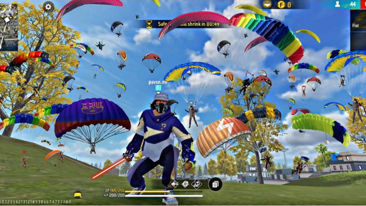 gerana free fire solo vs squad MP4 A1 full gem play 💥💪 - YouTube