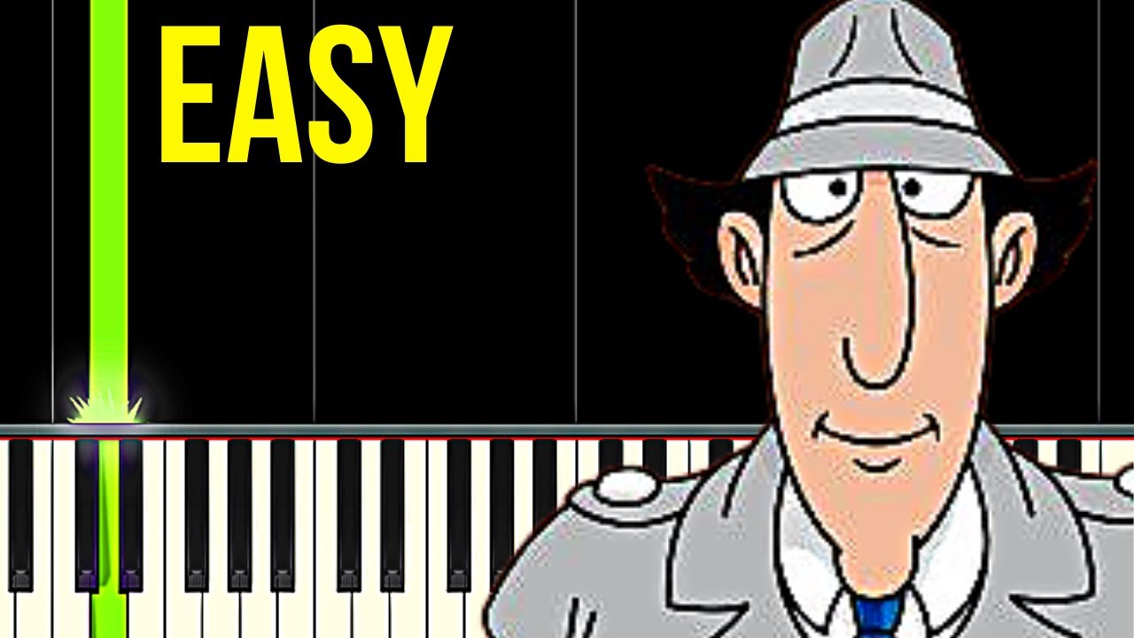 Inspector Gadget Easy Piano Tutorial For Beginners - Learn to play ...