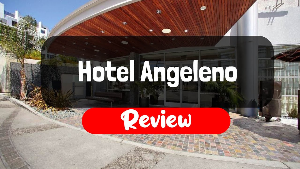 Hotel Angeleno Review - Is This Cali Hotel Worth It? - YouTube