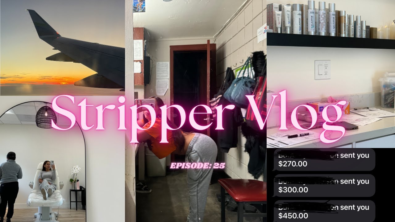 STRIPPER VLOG EPISODE 25: 1K NIGHTS/ MICRONEEDLE /FLIGHTS - YouTube