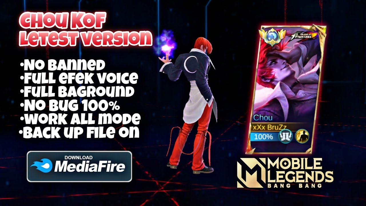 New update script skin Chou KOF [NO PASSWORD] latset version - Full ...