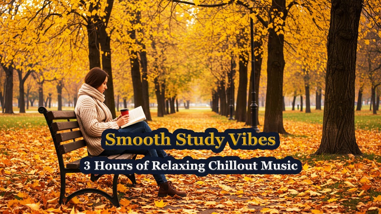 Smooth Study Vibes | 3 Hours of Relaxing Chillout Music - YouTube