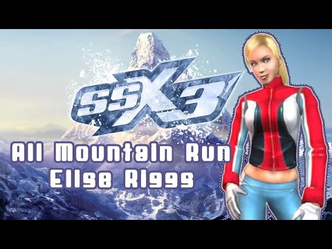 SSX 3 - All Mountain Race - Elise Riggs (No Commentary) - YouTube