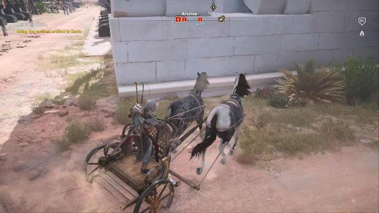 Assassin's Creed Origins - Goat on Wheel - YouTube