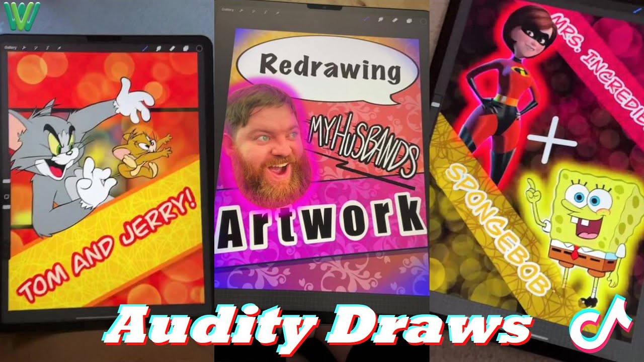 *1 HOUR* Audity Draws TikTok Art Compilation 2022 | Best AudityDraws ...