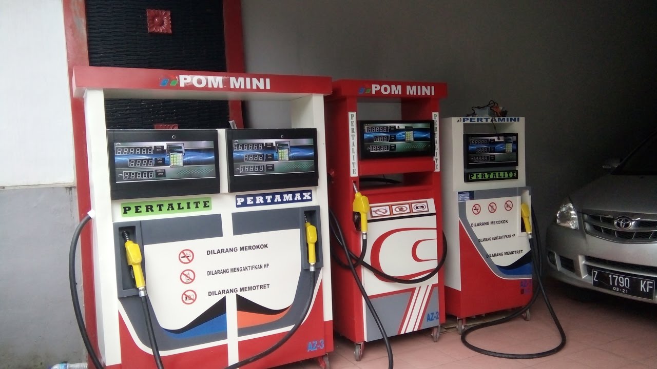 Pertamini Fuel Dispenser - YouTube