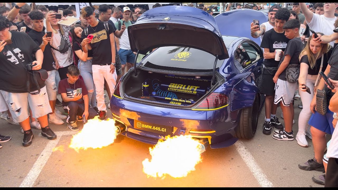 Supercars modifided Car Meetup Tuned Cars Super Bikes - YouTube