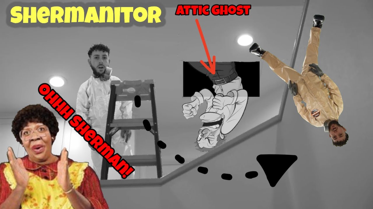 When a stranger is in your attic!! Sherminator - YouTube