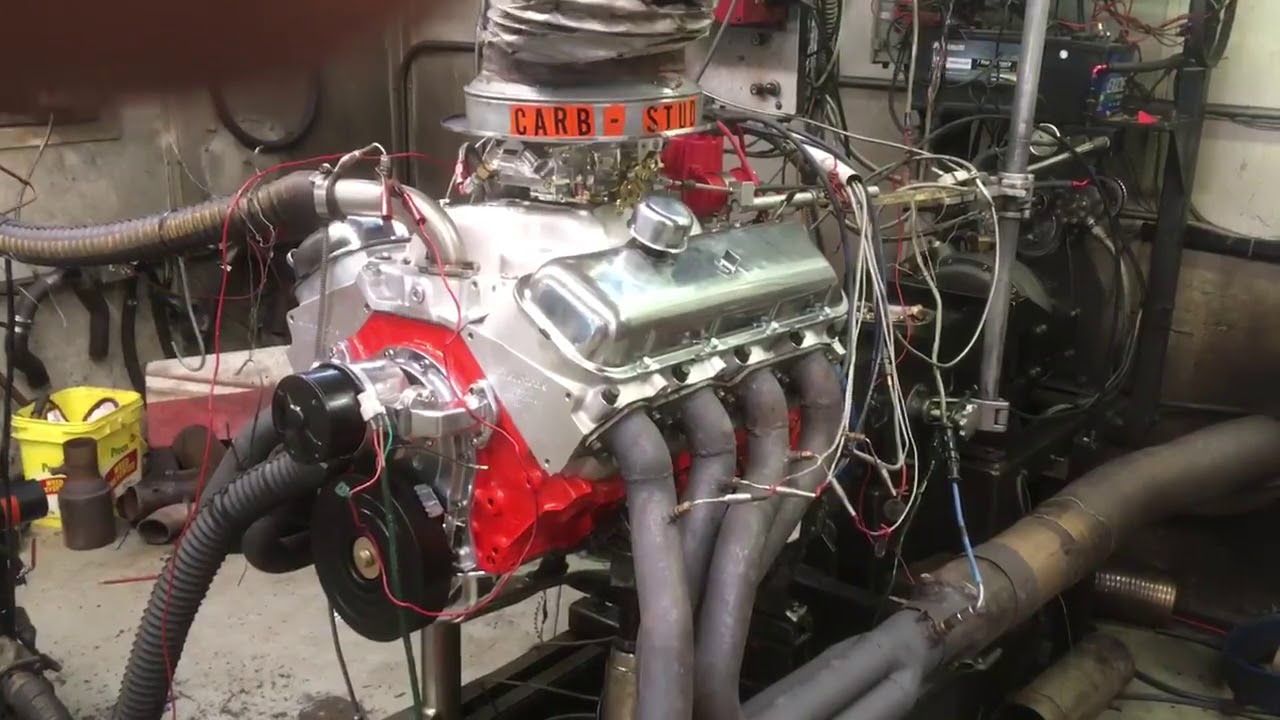 Here’s Mikes 455 hp 396 chevy on the dyno Great street motor 2 - YouTube