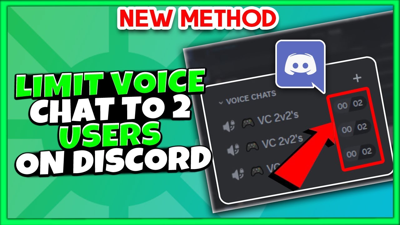 How To Limit Voice Chat To 2 Users On Discord (Updated) - YouTube