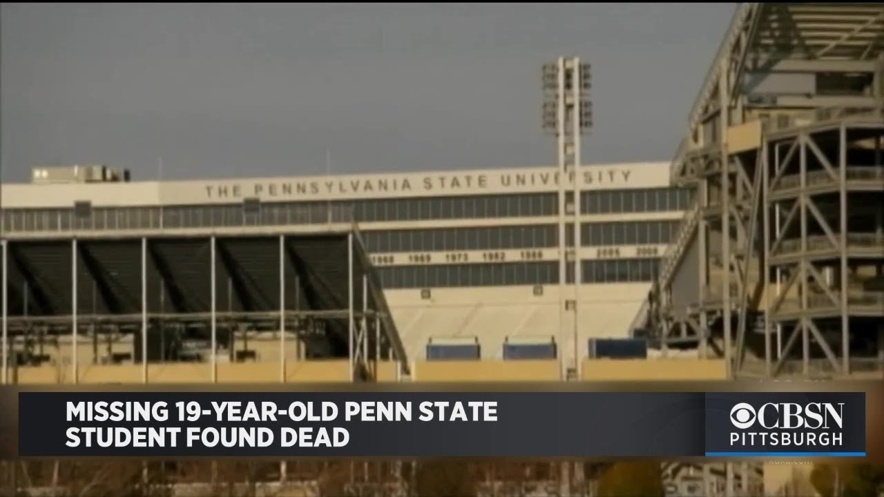 Missing Penn State Student Found Dead - YouTube