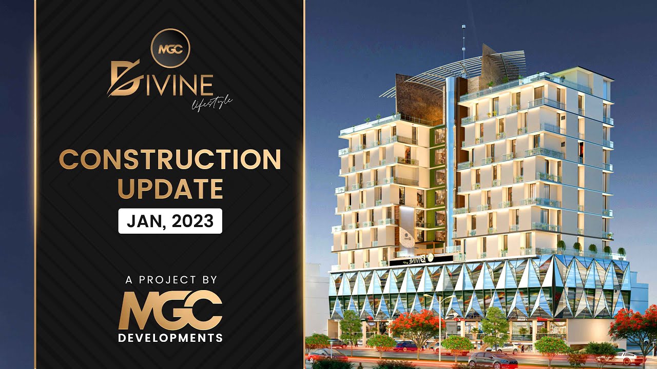 MGC Divine Construction Update January-2024 | MGC Divine by MGC Developments #mgcdevelopments ...