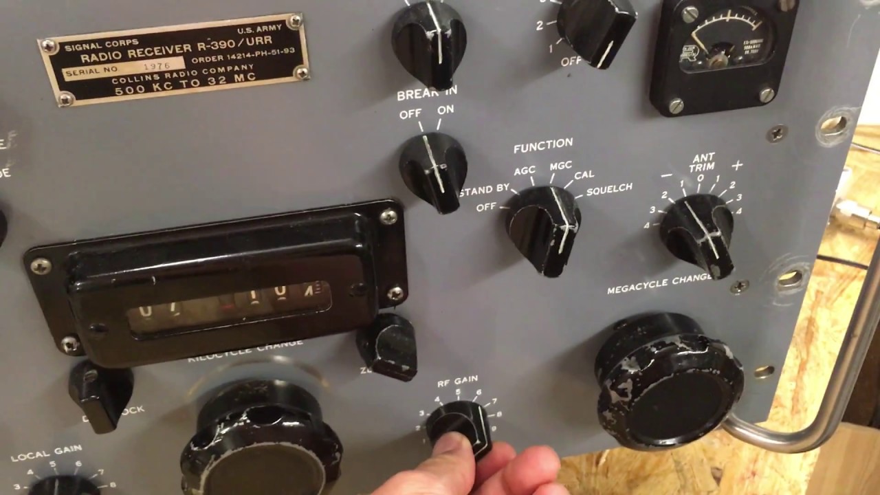 Collins R390 non A - Shortwavereceiver Kurzwellenempfänger Ham Radio ...
