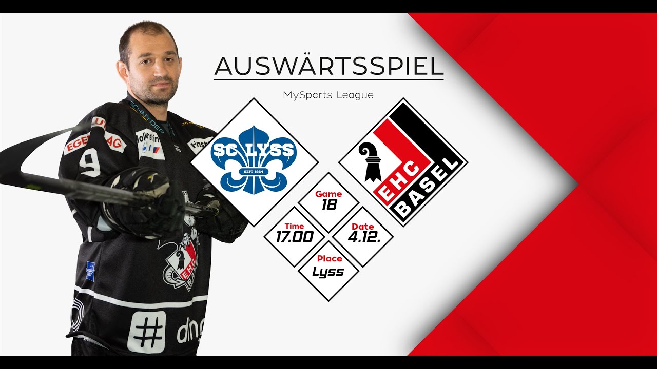 Highlights: SC Lyss vs EHC Basel - YouTube