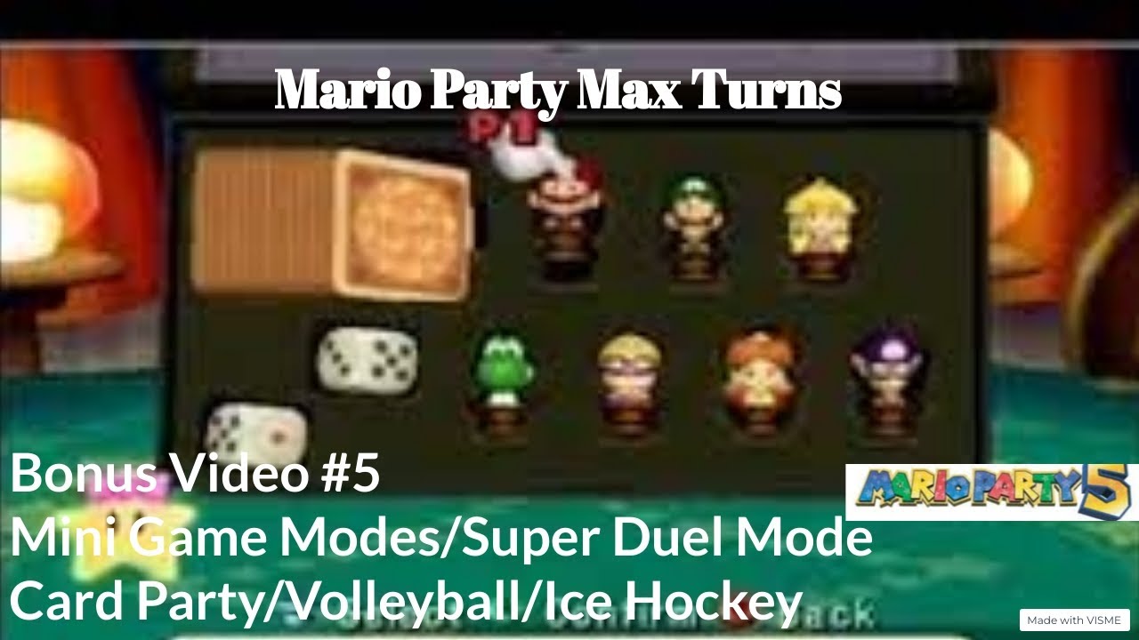 Mario Party 5 Livestream:Bonus Modes - YouTube