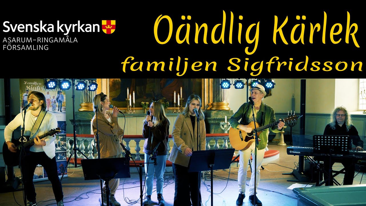 Konsert med familjen Sigfridsson - YouTube
