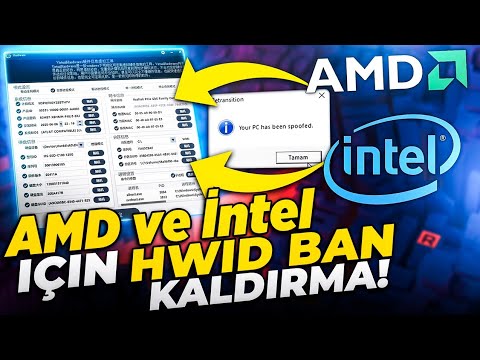 Hwid BaN 2 Amd ve İntel Bilgisayarlar İçin Ban Kaldırma Hwid Un Ban ...