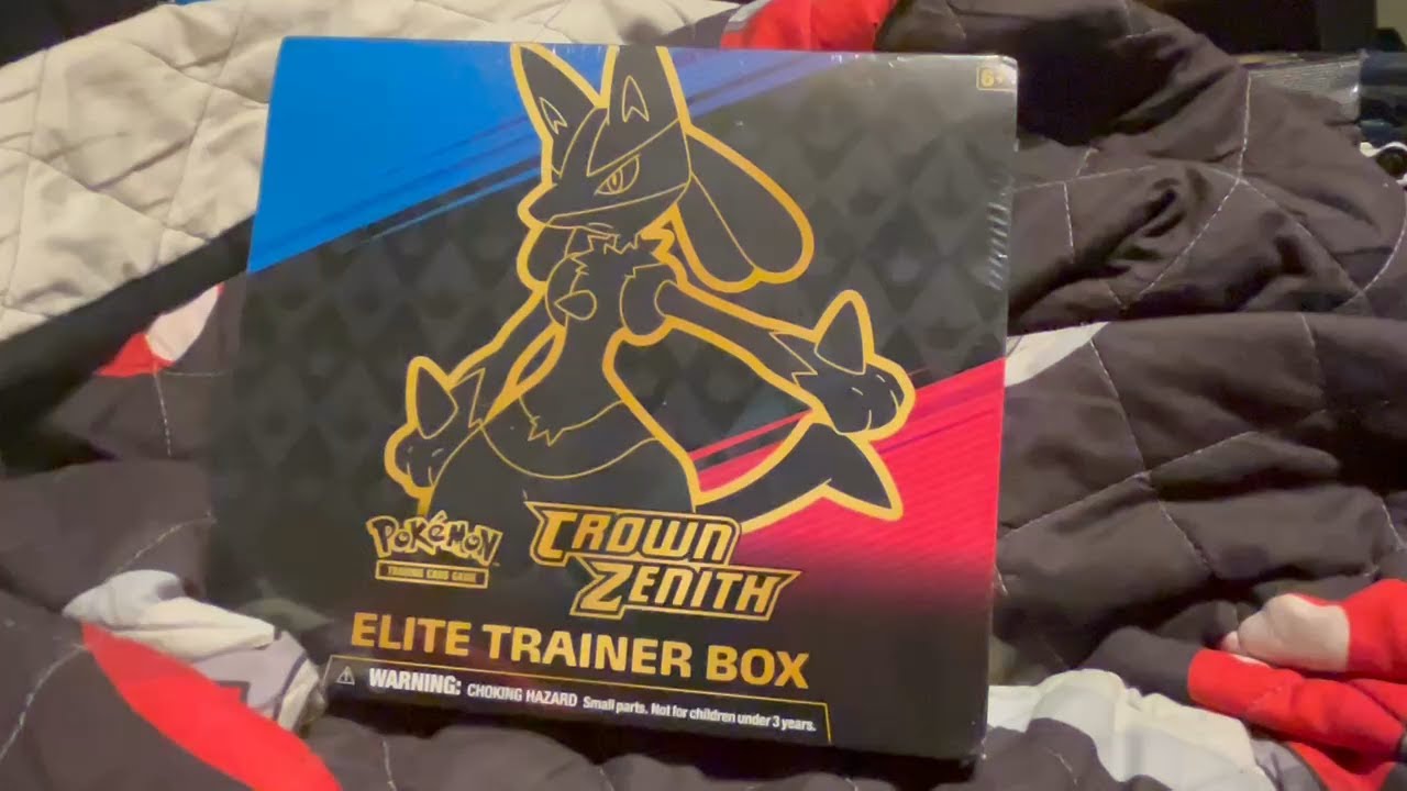 Rhypi In Real Life Content Episode 14 Crown Zenith Elite Trainer Box ...