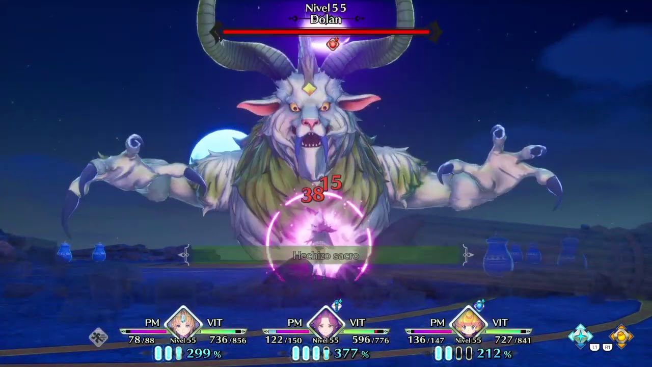 Magus angela OP (trials of mana) - YouTube