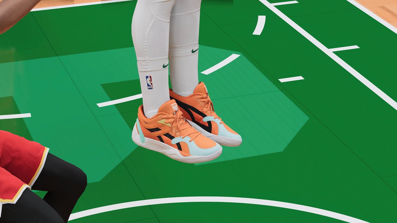 NBA 2K23 Next Gen Shoe Creator Puma Blaze Court Marcus Smart - YouTube