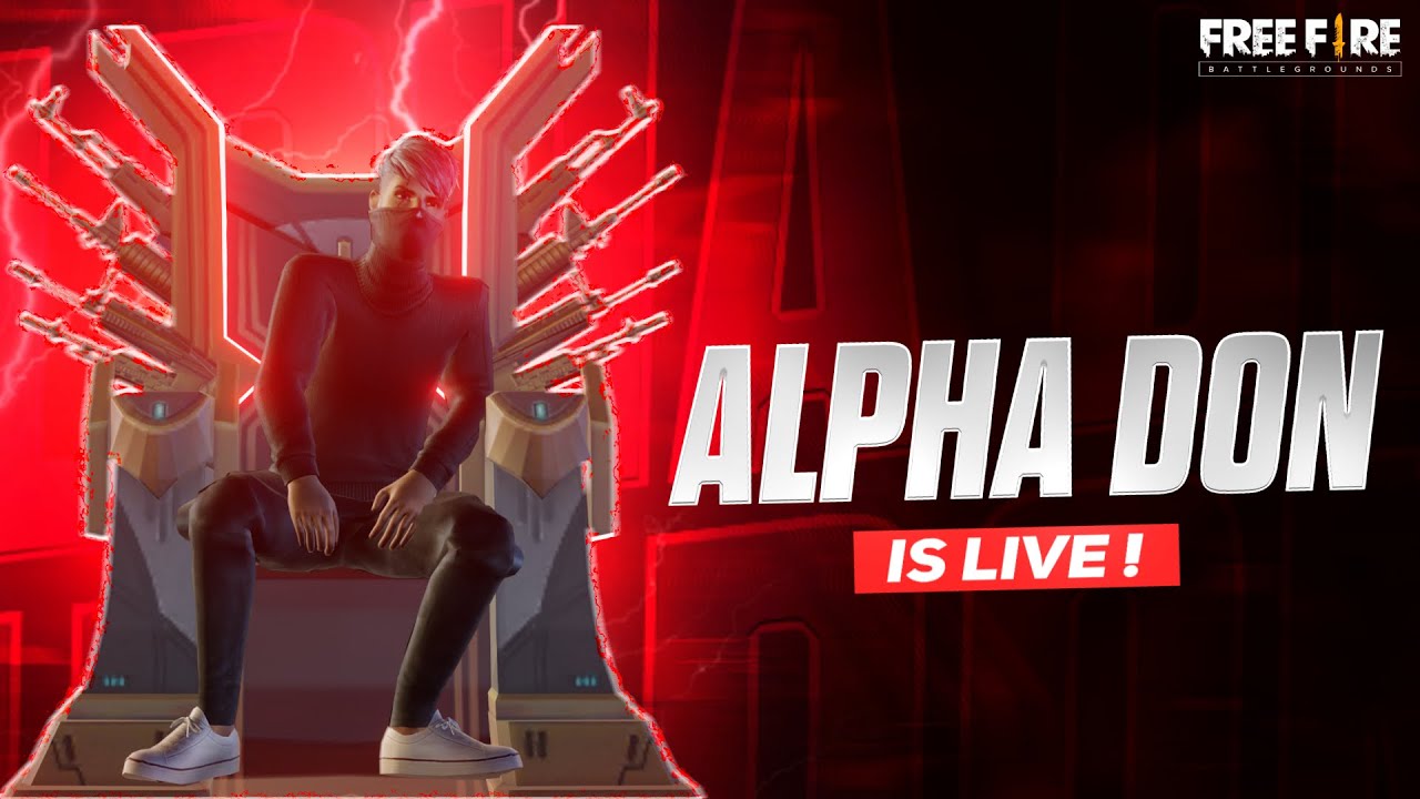 Free Fire Live Telugu - Alpha Don Is Live - Telugu Gaming Live - Telugu ...