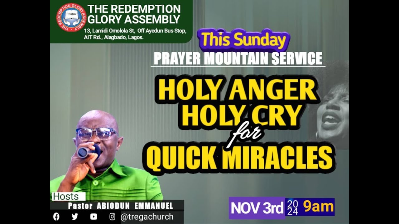 HOLY ANGER HOLY CRY FOR QUICK MIRACLE - YouTube