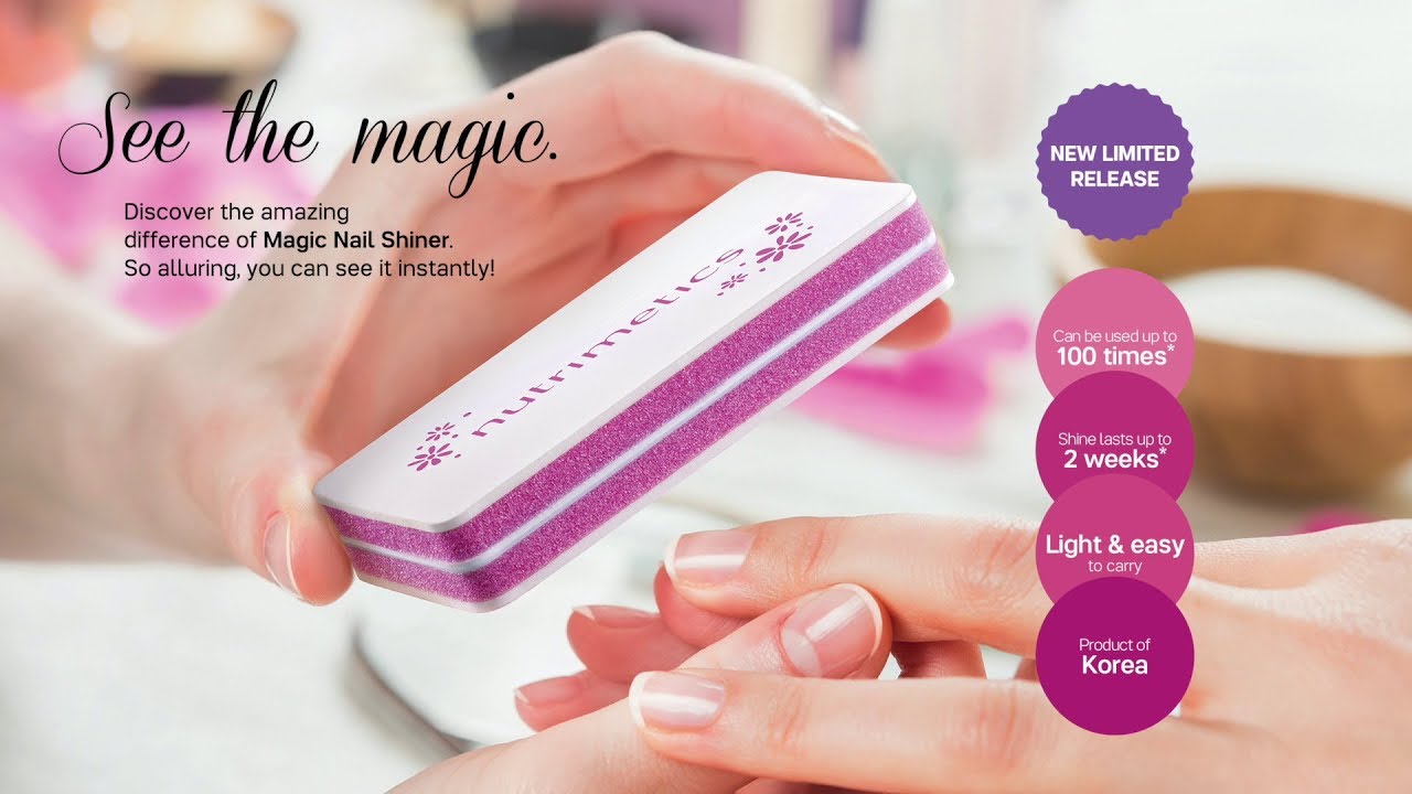 Nutrimetics Magic Nail Shiner - YouTube