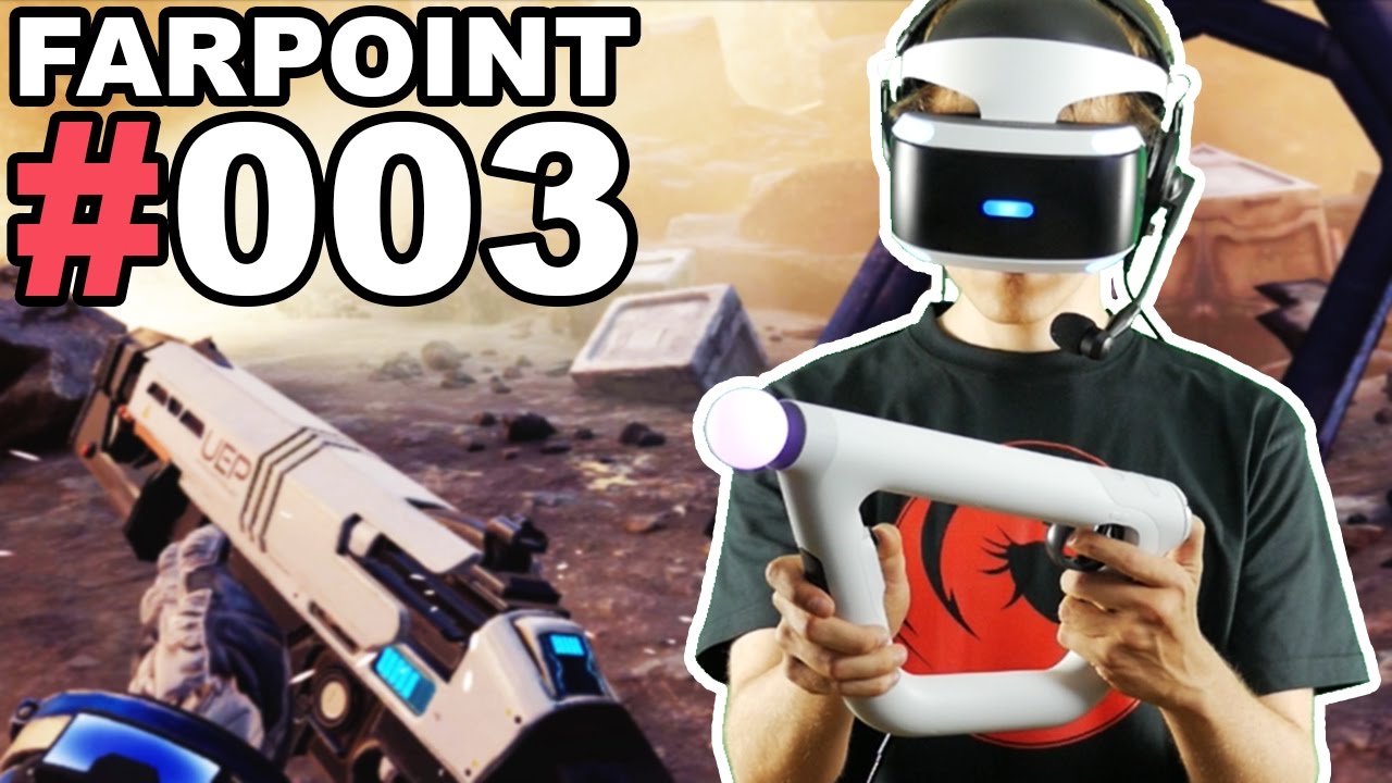 SHOTGUN ACTION 🐲 Let's Play Farpoint VR #003 [Facecam/Deutsch] - YouTube