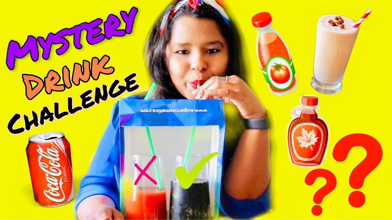 DON'T CHOOSE THE WRONG MYSTERY DRINK CHALLENGE || LOCKDOWN FUN ...