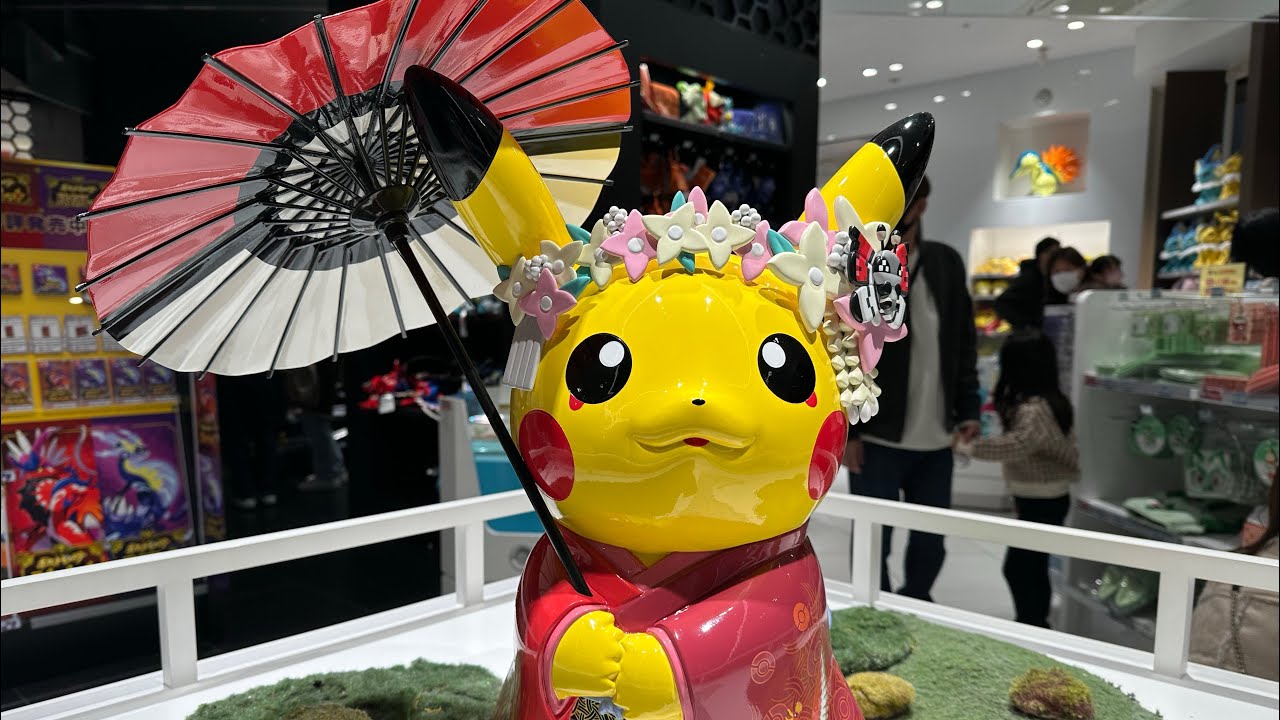 Pokémon center Kyoto - YouTube